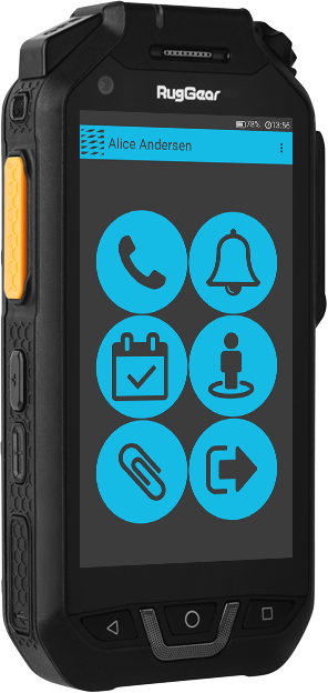 Rugged phone RugGear RG725 - TTC TELSYS, a.s.